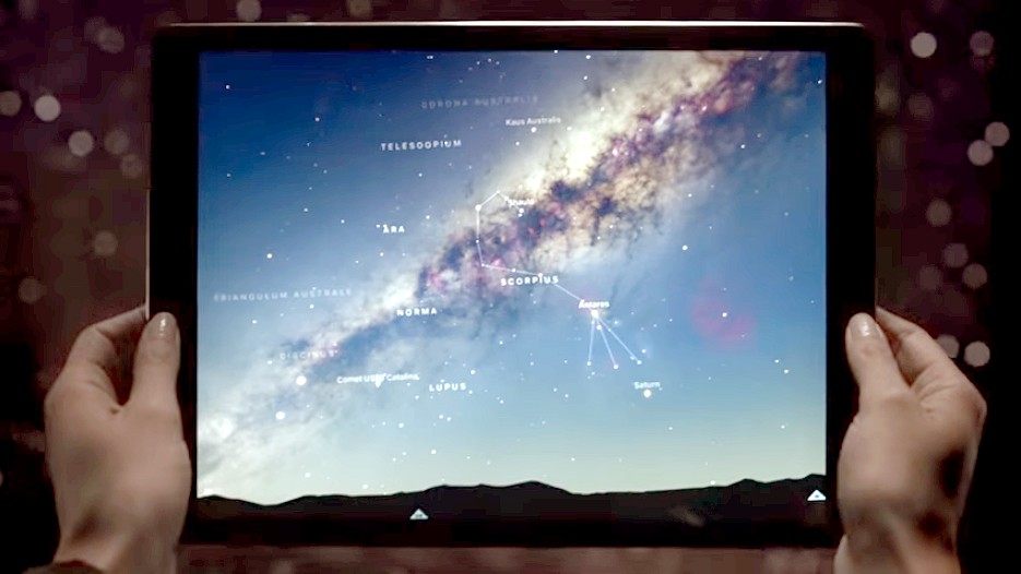 Apple usa galáxias e planetas em comercial para mostrar grandiosidade ...