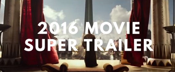 Vídeo reúne trailers dos filmes mais esperados de 2016 - Acontecendo Aqui