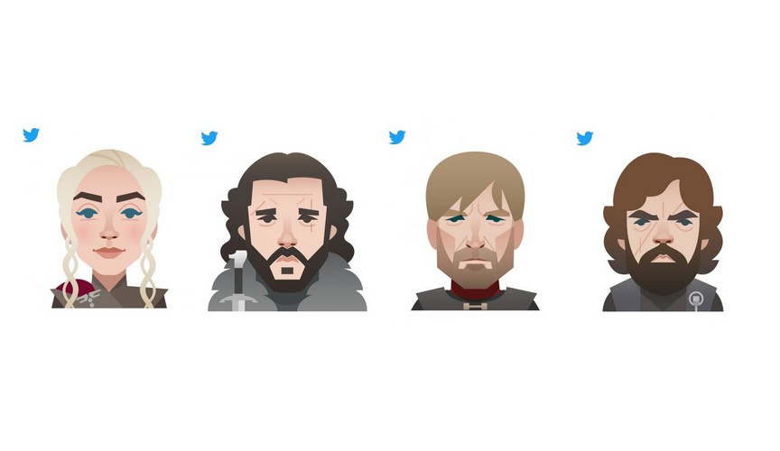 Twitter anuncia emojis de personagens de Game of Thrones - Acontecendo Aqui