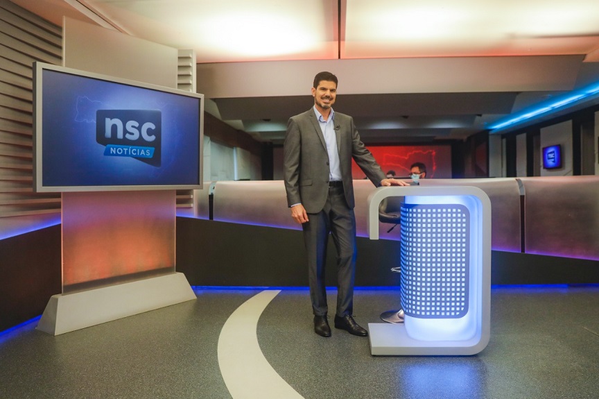 NSC Tv terá seu principal telejornal com área física ampliada ...