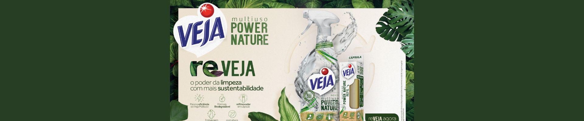Veja aposta na sustentabilidade para apresentar novo refil