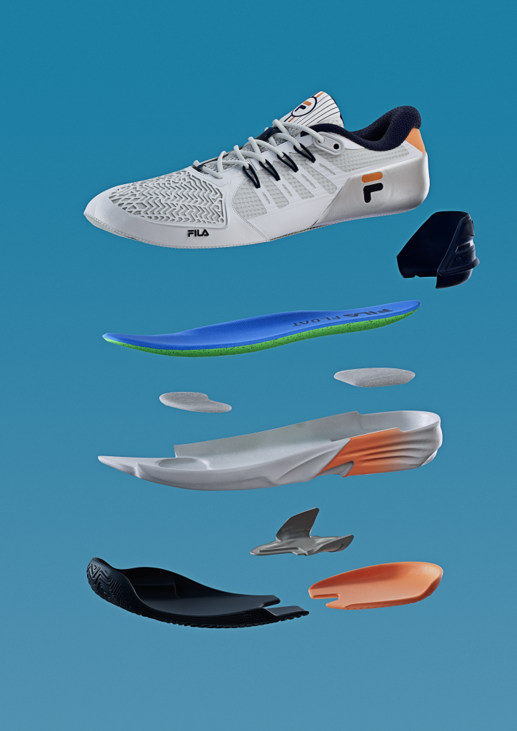 Float Verve é modelo do mais novo lançamento da FILA