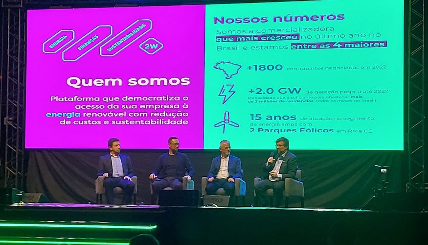Sustentabilidade e energia são temais centrais na palestra do CEO da 2W ...