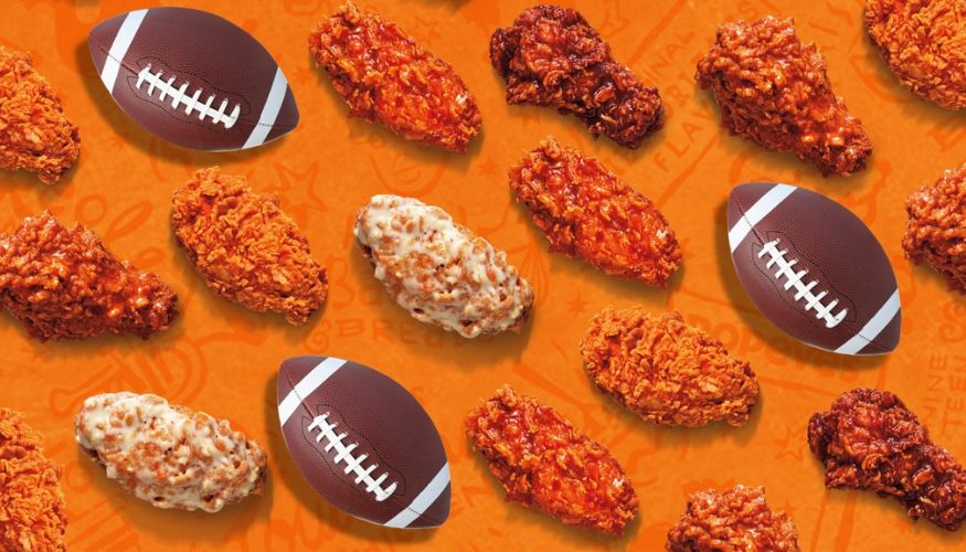 Popeyes estreia campanha no intervalo da NFL