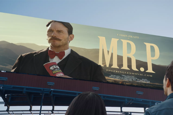 Chris Pratt vira Sr Pringles no Super Bowl de Pringles; saiba mais
