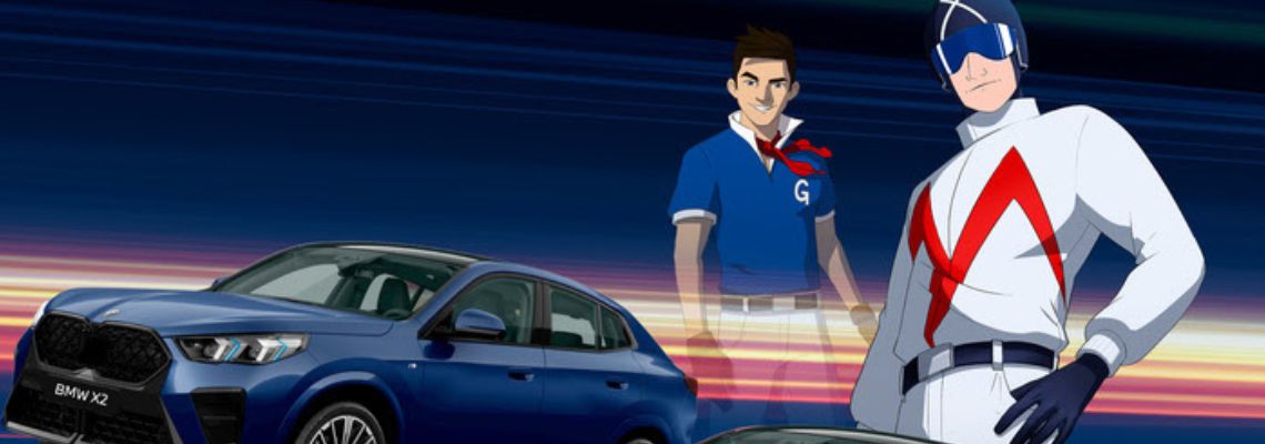 Speed Racer e o Corredor X estrelam lançamento dos novos BMW X2 e iX2