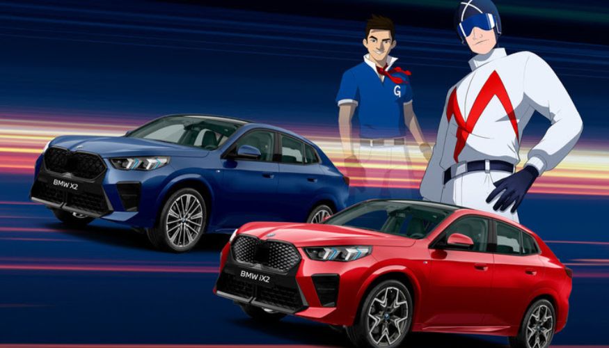 Speed Racer e o Corredor X estrelam lançamento dos novos BMW X2 e iX2