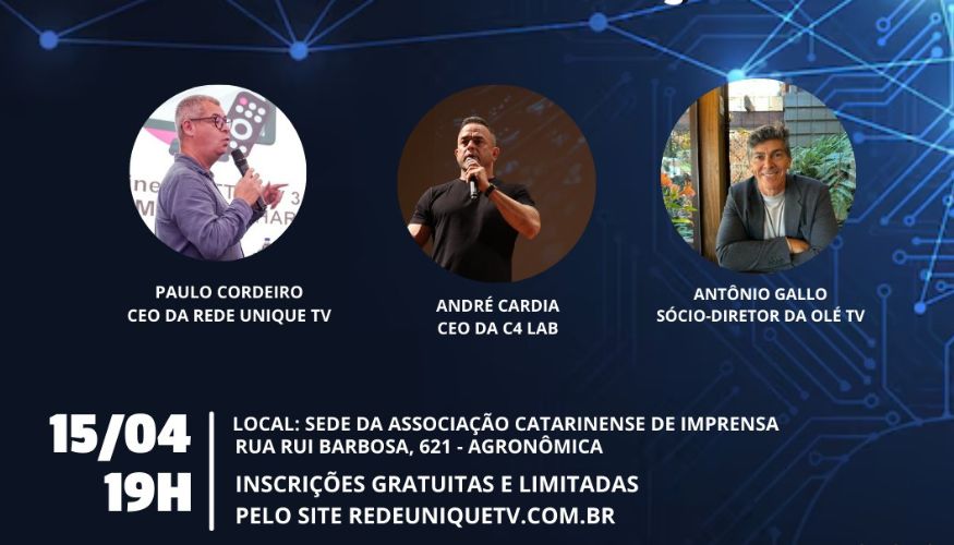 Rede Unique TV e Portal da Ilha Digital celebram 27 anos do portal