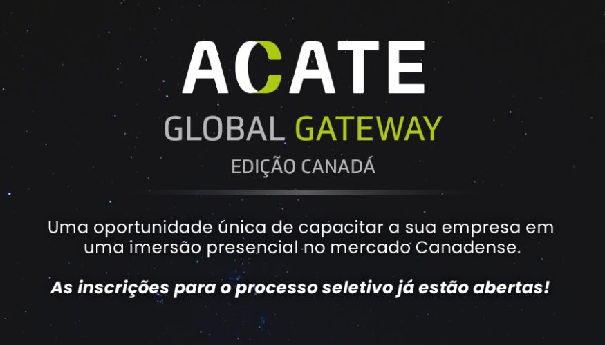 Inscrições abertas para o ACATE Global Gateway
