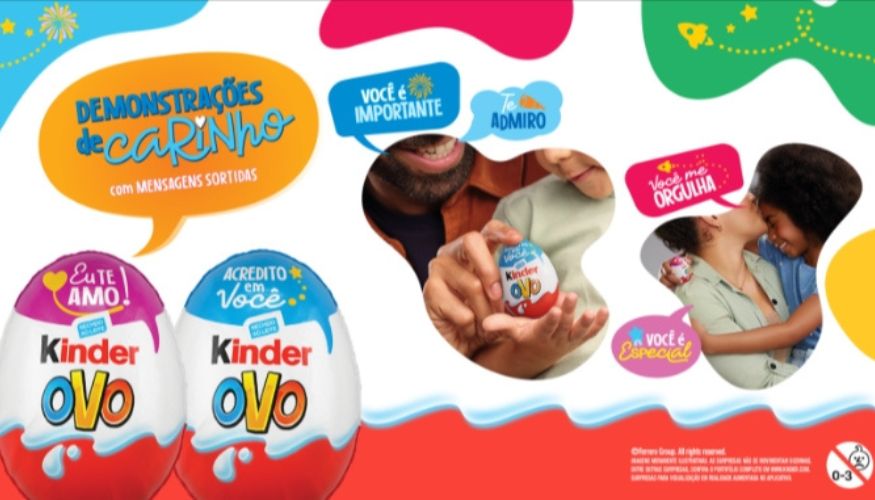 Kinder aposta no poder das palavras para aproximar famílias