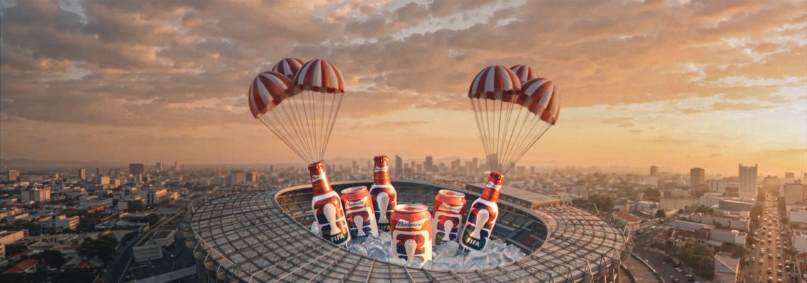 Budweiser lança garrafas colecionáveis inspiradas na Copa do Mundo